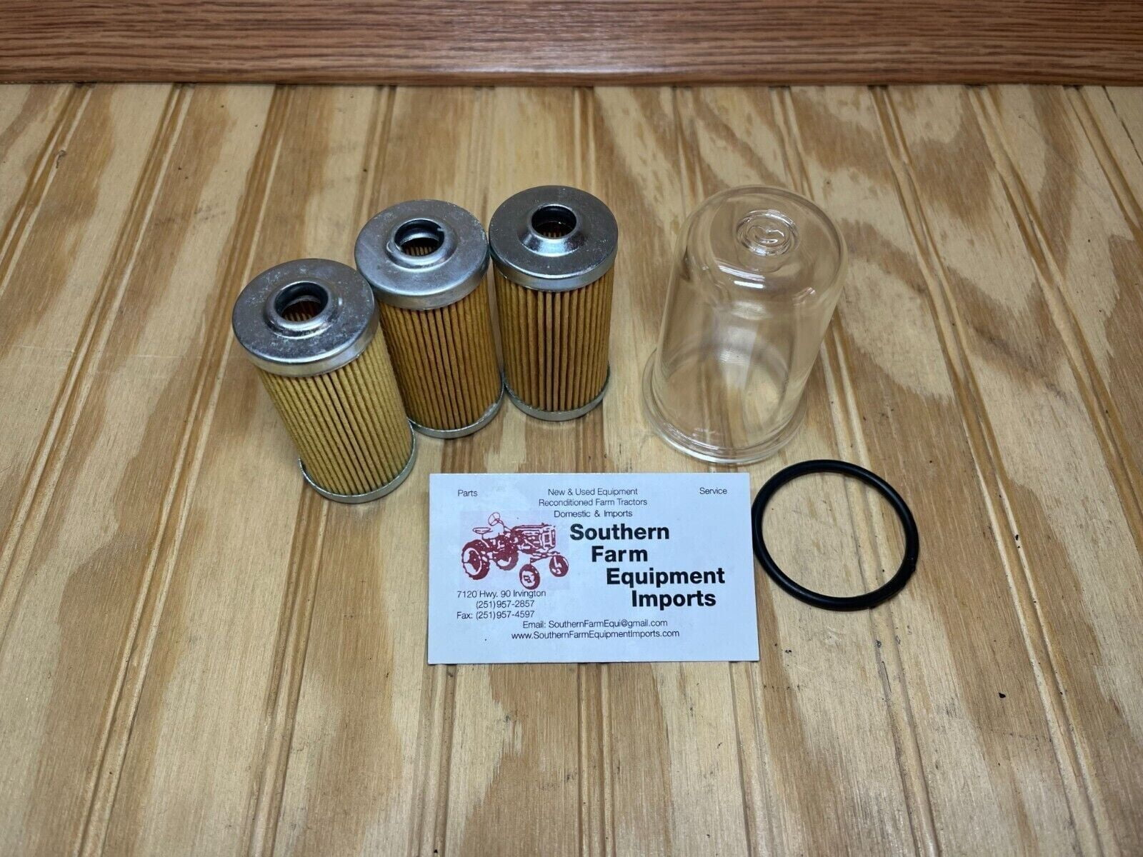 Southern Farm Equipment 5 Piece Fuel Filter Kit for Hinomoto: C144 ...