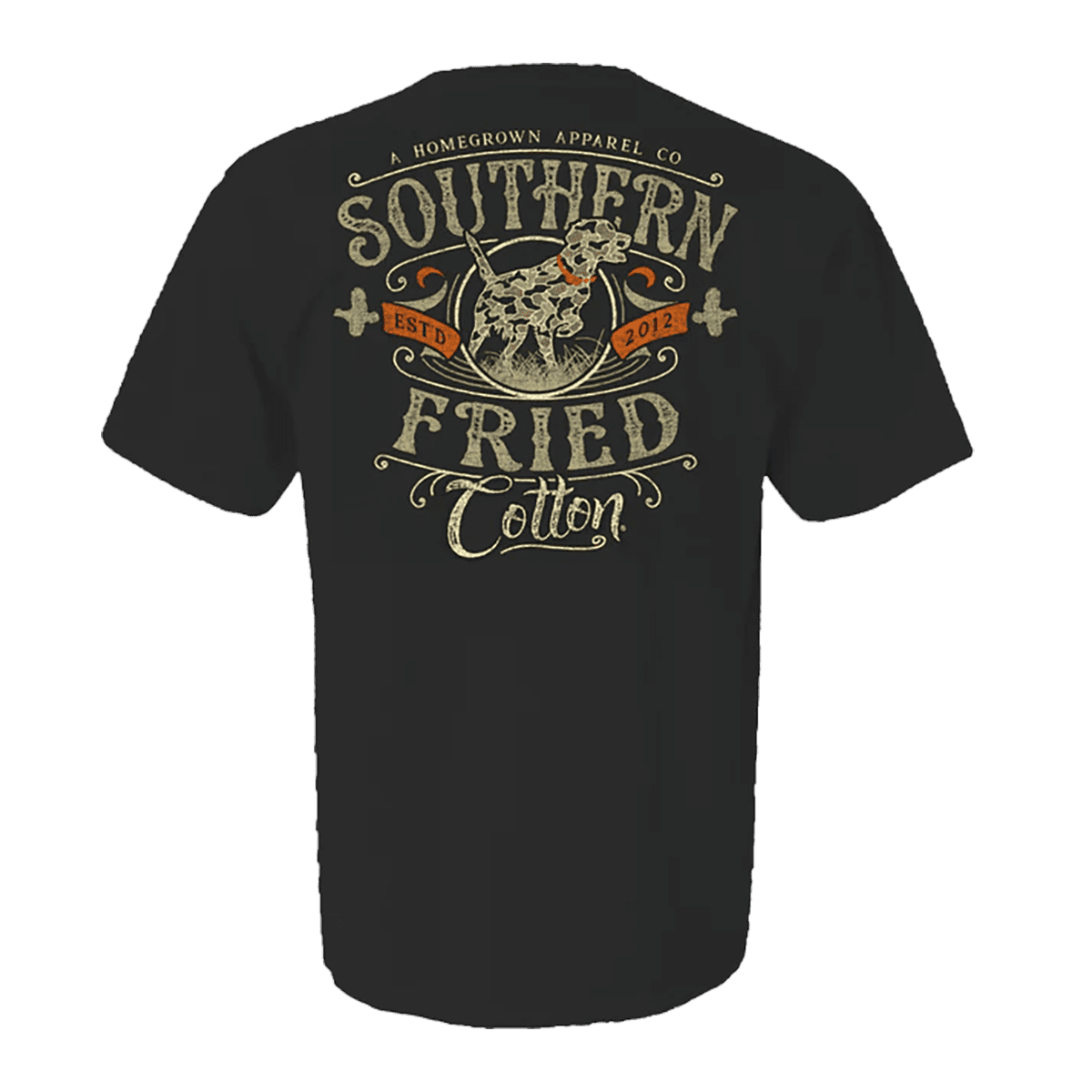 Southern Fried Cotton Southern Camo Filled Pointer Short Sleeve Comfort ...
