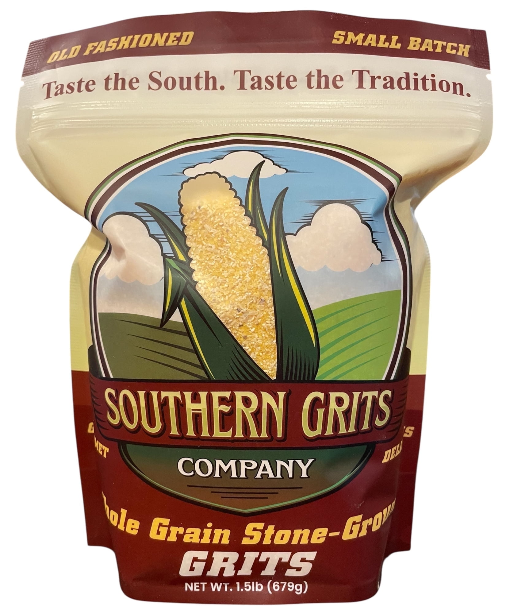 Southern Grits Company - Quick Cook Gourmet Stone Ground Yellow Grits ...