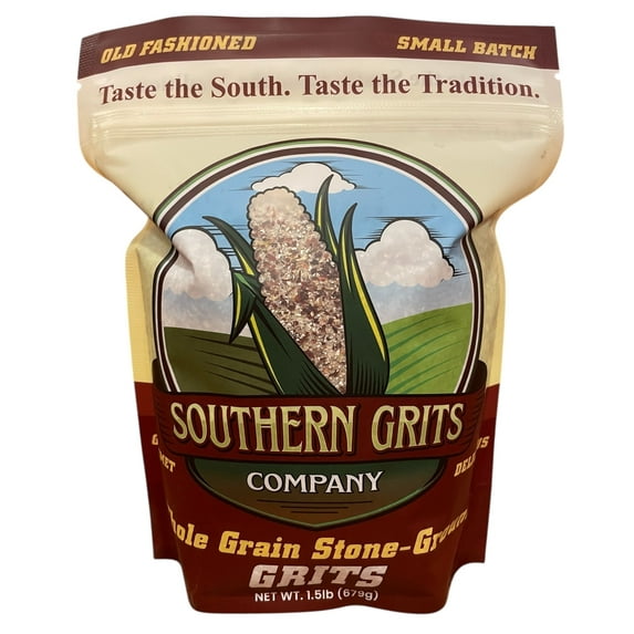 Southern Grits Company- Stone Ground Jimmy Red Grits 24oz. - Walmart.com