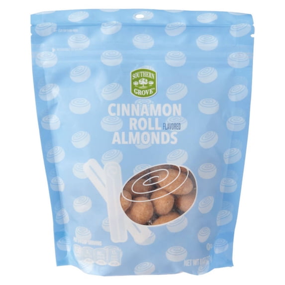 Southern Grove Cinnamon Roll Flavored Almonds, 8 oz - 2 PACK - Walmart.com