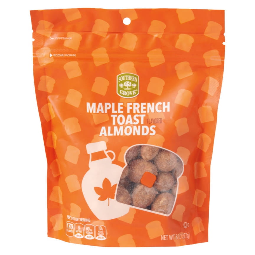 Southern Grove Maple French Toast Flavored Almonds, 8 oz - 2 PACK ...