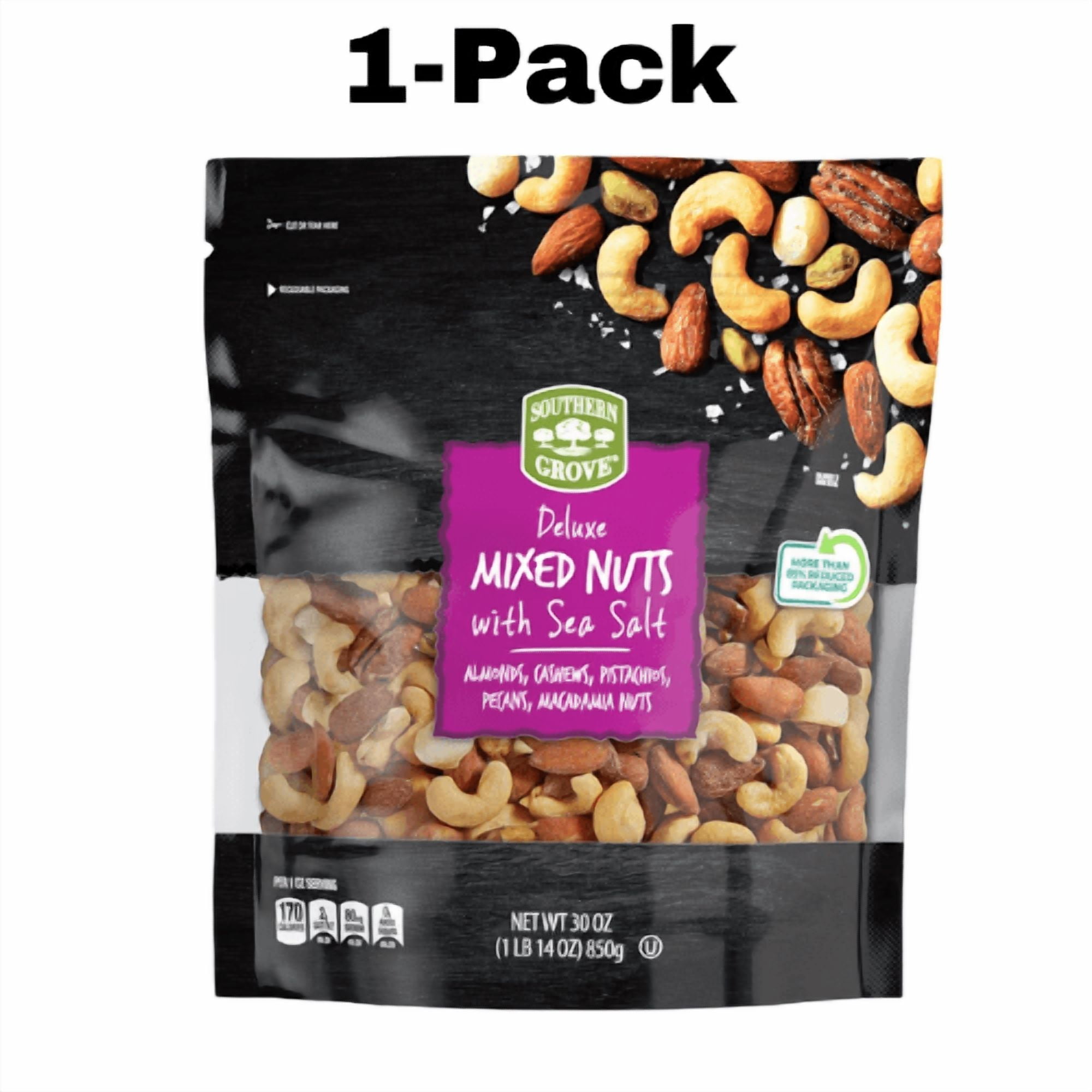 Southern Grove Mixed Nuts with Sea Salt 30 oz 1-Pack - Walmart.com