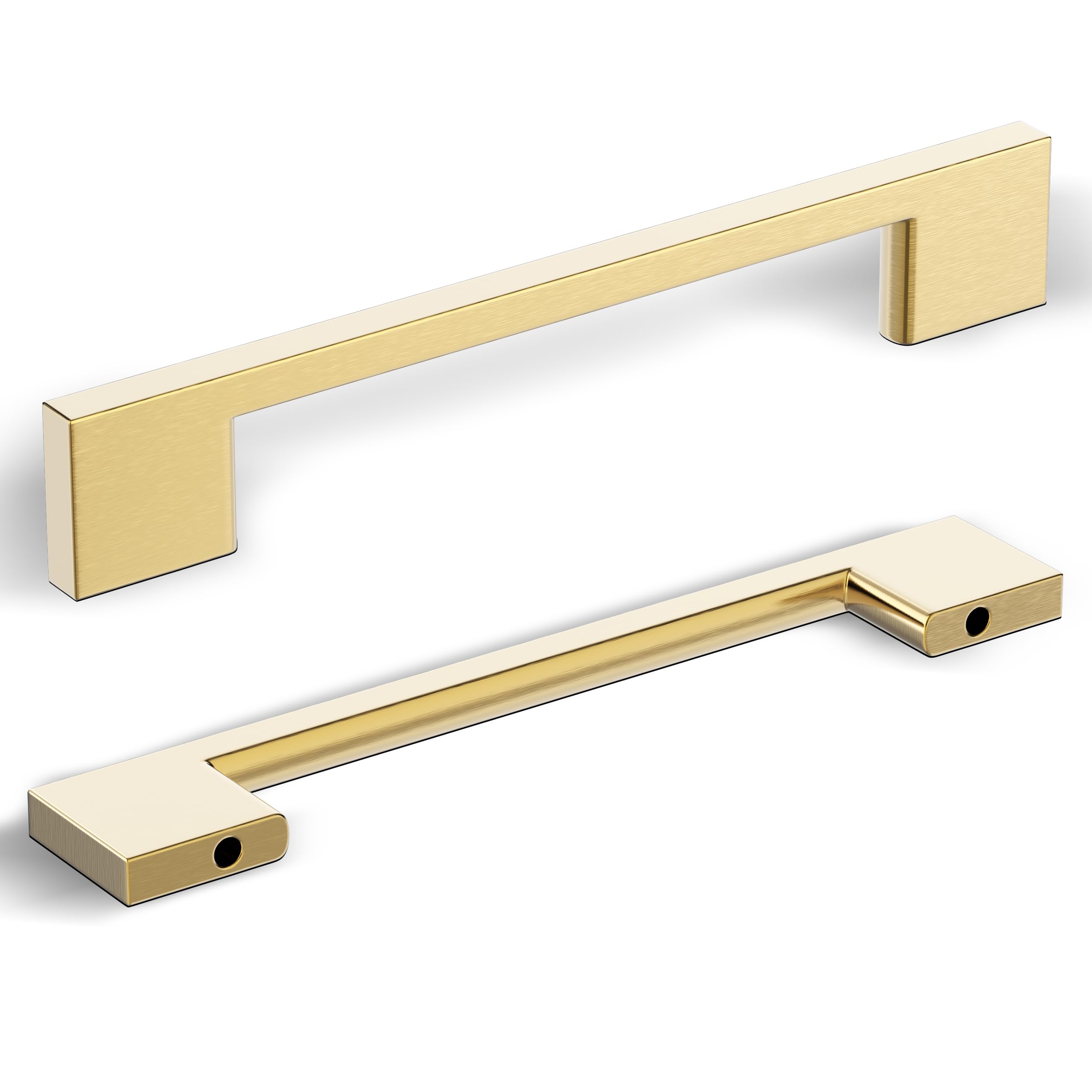 Southern Hills 10 Pack Gold Cabinet Pulls 160mm Gold Drawer Pulls Gold ...