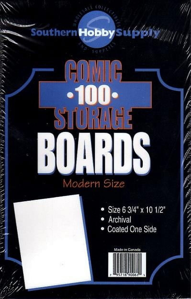 Southern Hobby Supply - Comic Backing Boards (100) Modern size ...