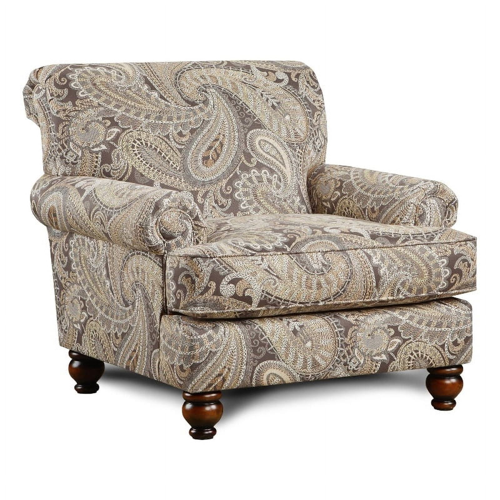 Southern Home Furnishings Carys Doe Capernicus Cobblestone Chair in ...