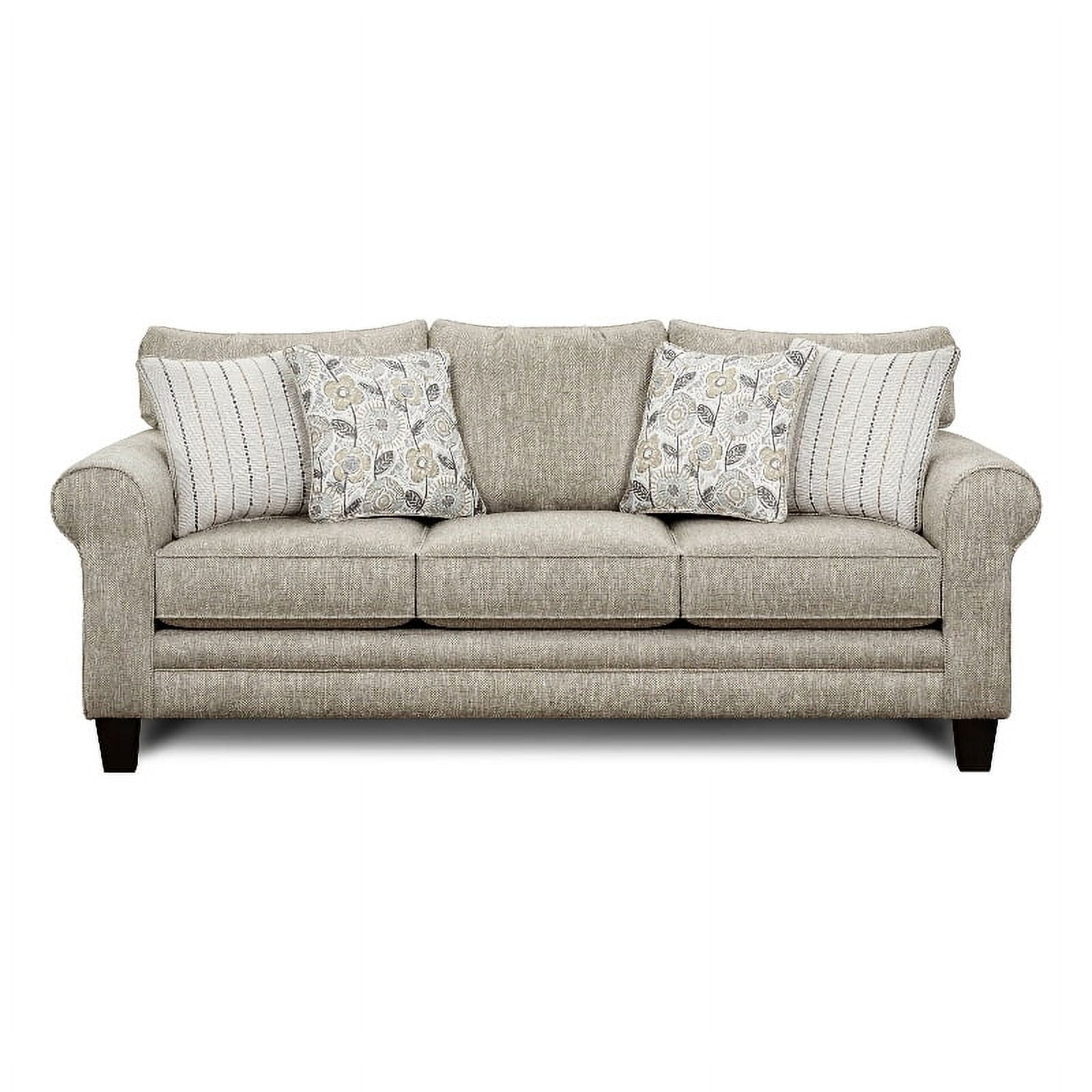Southern Home Furnishings Polyester Upholstery Sleeper Sofa in Vandy ...