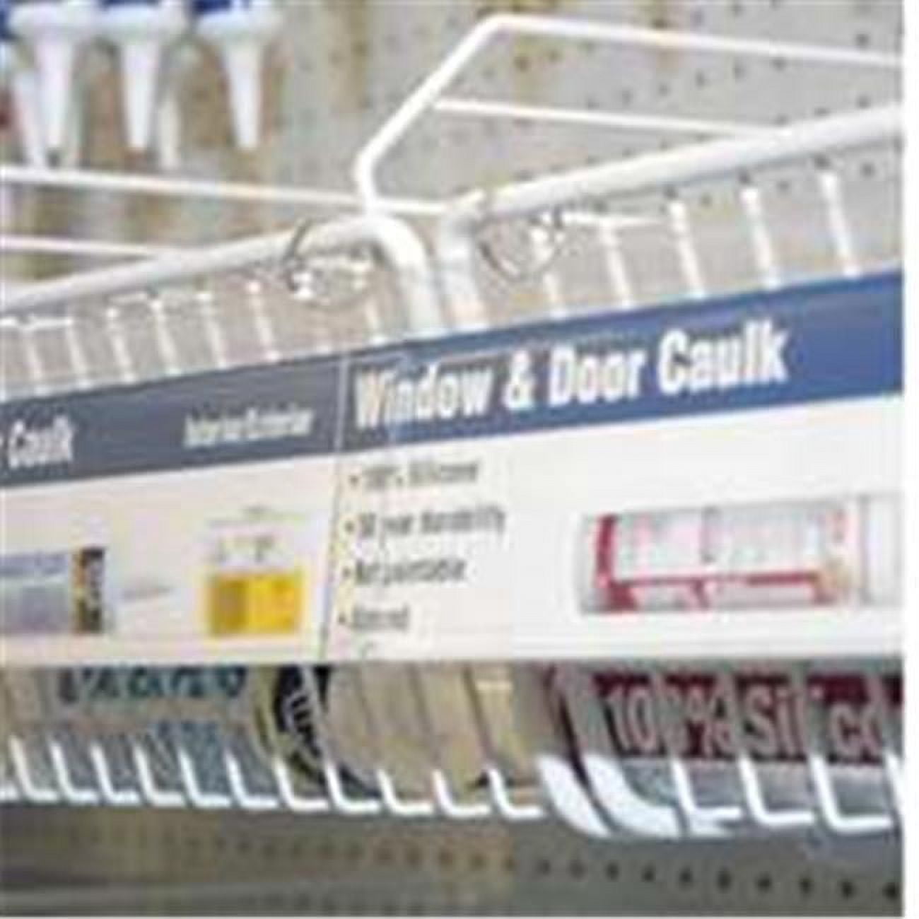 Southern Imperial R16-3X48HSR Sign Rail, Hanging Mount, PVC, Clear per ...