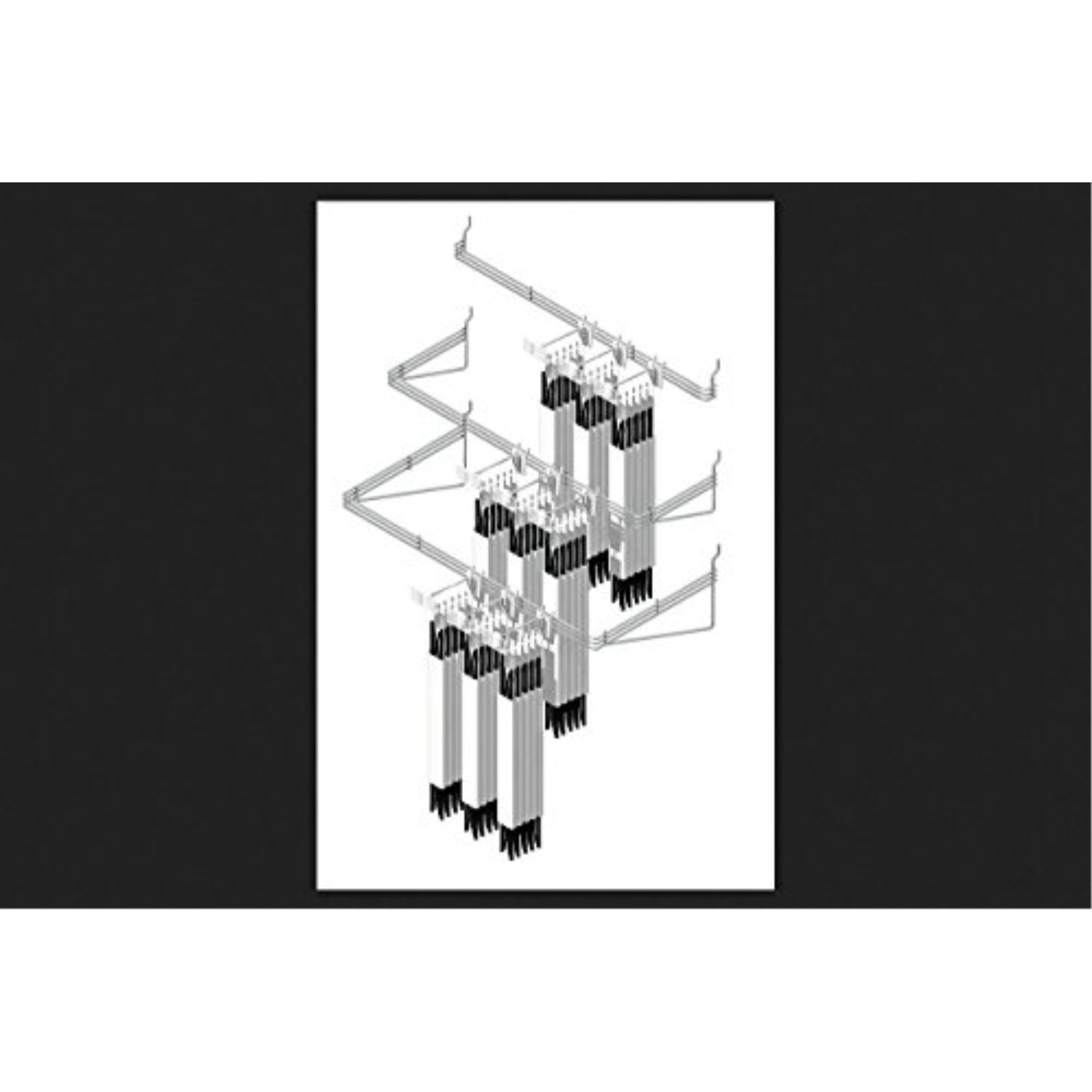 Southern Imperial ROR-48-9 9 in. x 48 in. Waterfall Rack - Walmart.com