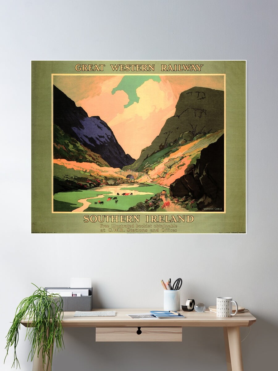 Southern Ireland Gwr Great Western Railway By Warwick Goble Vintage ...