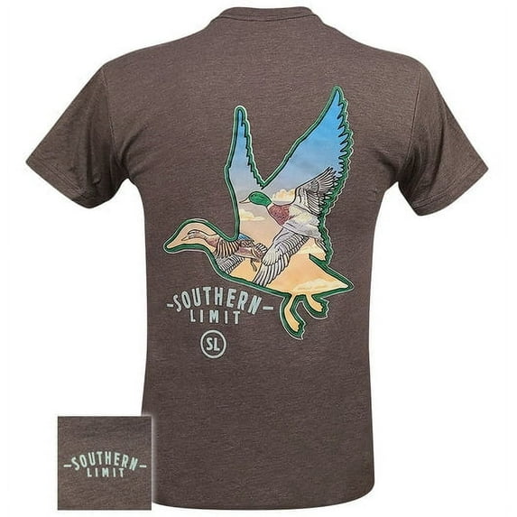 Southern Limits Mallard Duck Flying Unisex T-Shirt - Walmart.com