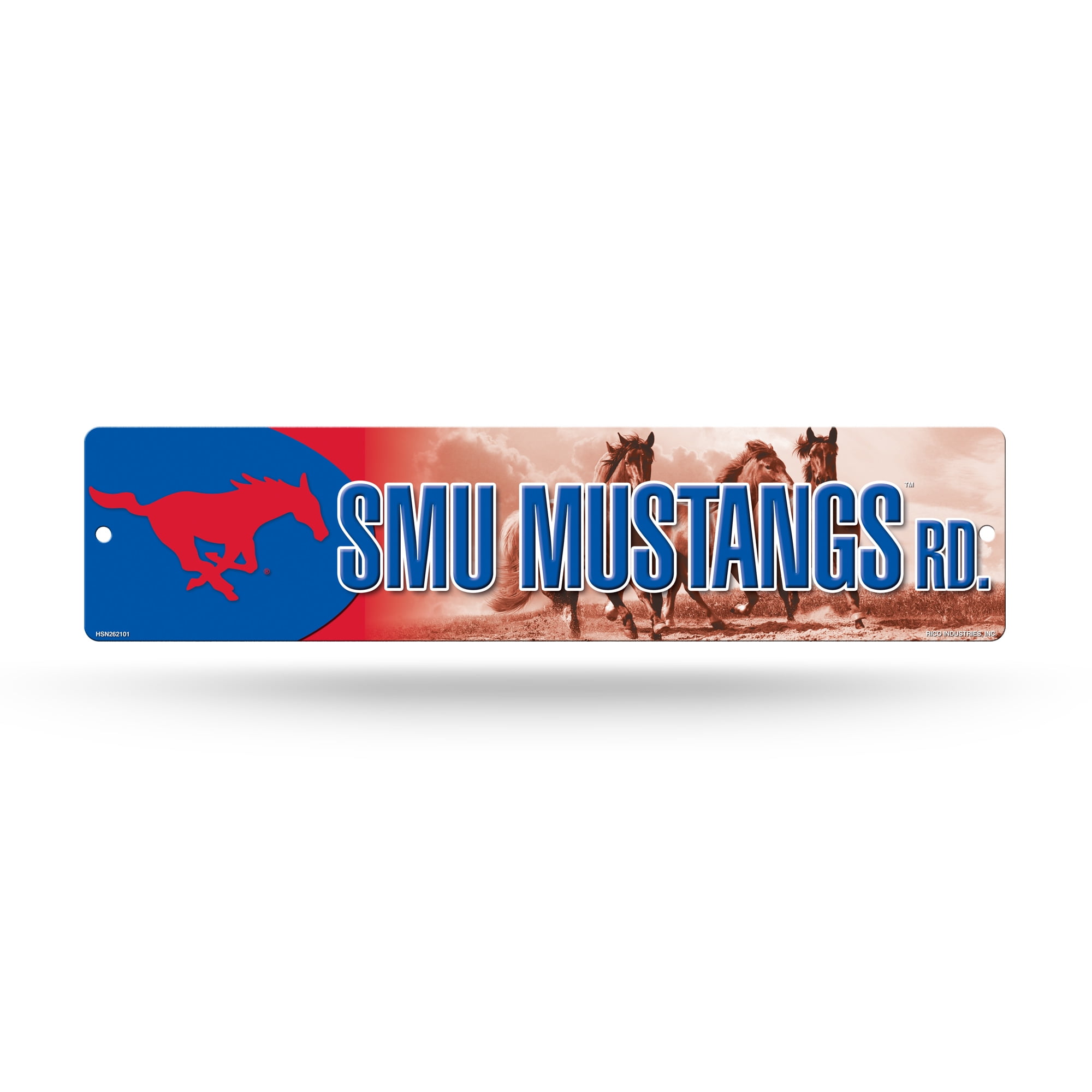 Southern Methodist SMU NCAA Mustangs Street Sign (16") Hang anywhere ...