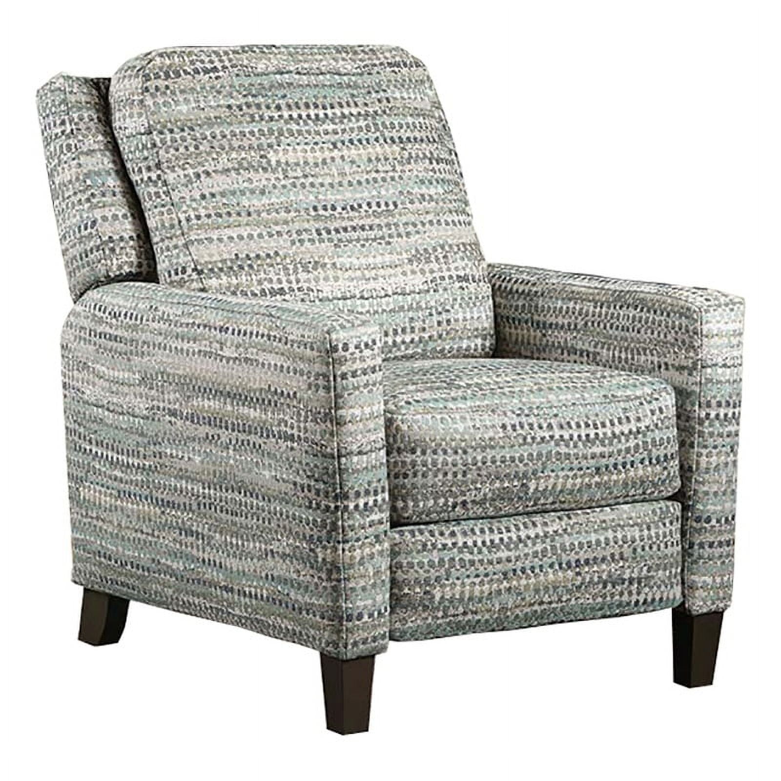 Southern Motion Bungalow Fabric Rocking Power Hi-Leg Recliner in Blue ...