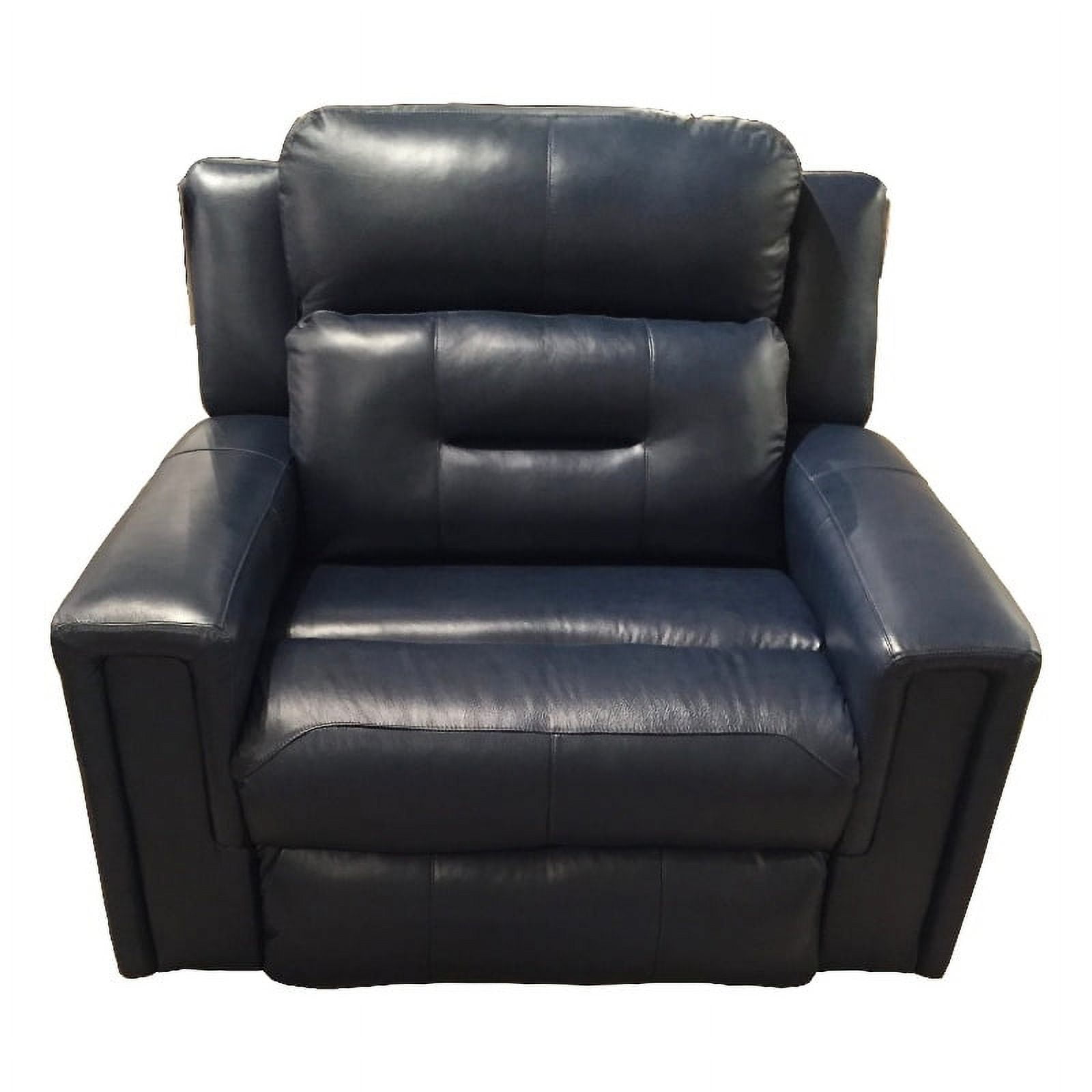 Southern Motion Excel Leather Power Headrest Reclining Chair and A Half ...