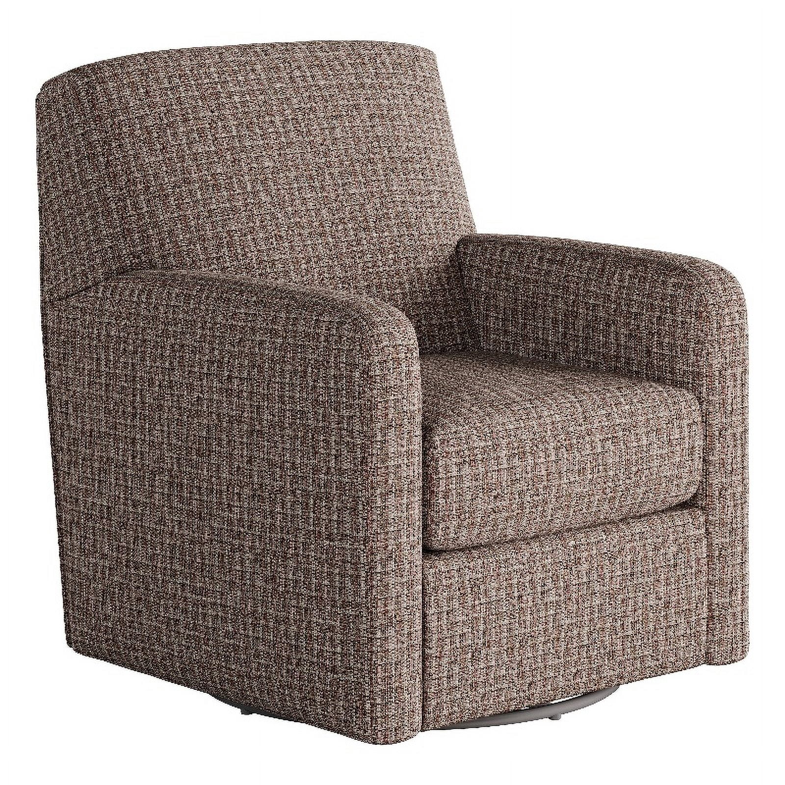 Southern Motion Flash Dance Wood and Fabric Swivel Glider in Brick Red ...