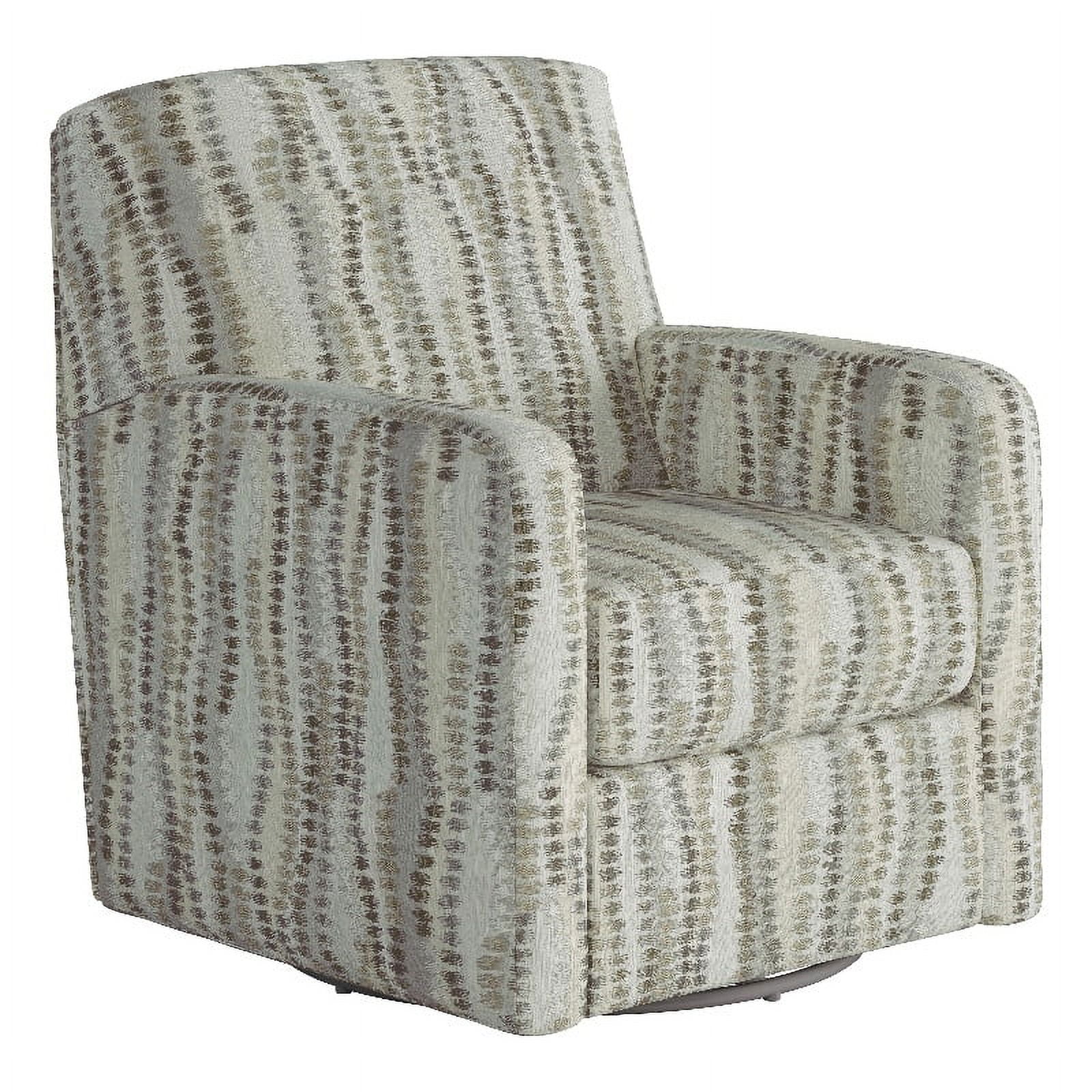 Southern Motion Flash Dance Wood and Fabric Swivel Glider in Gray ...