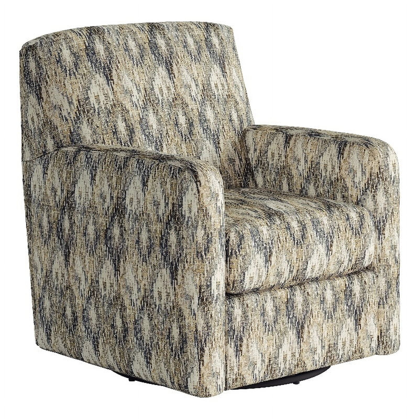 Southern Motion Flash Dance Wood and Fabric Swivel Glider in Mineral ...