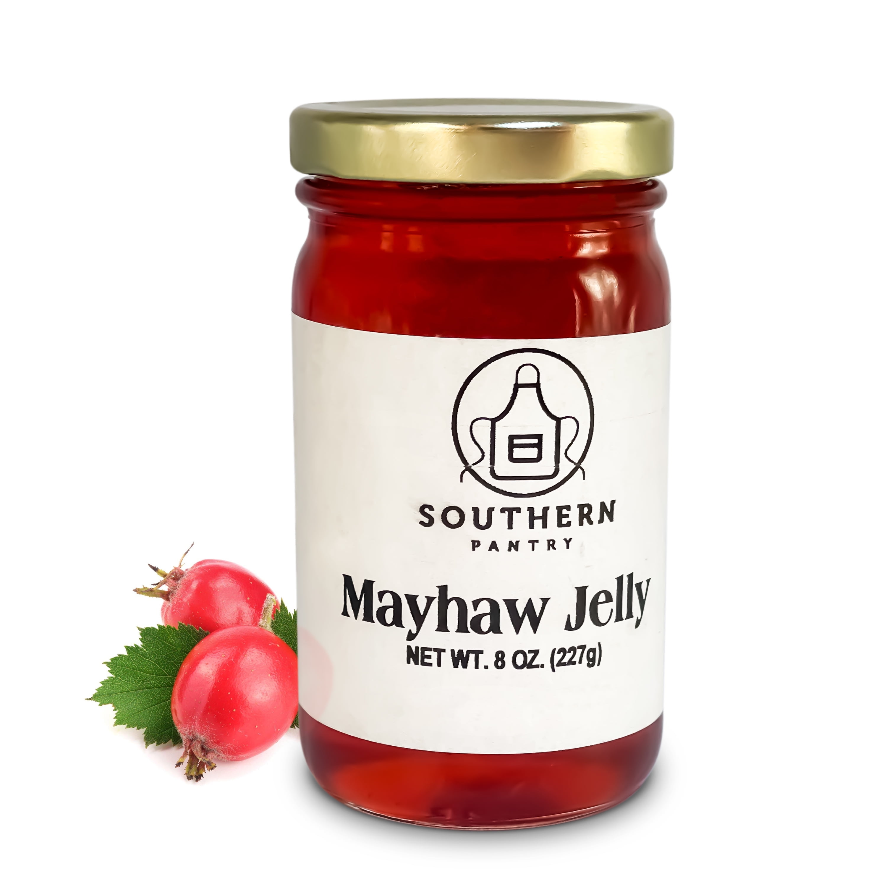 Southern Pantry Mayhaw Jelly, 8oz Fruit Spread, Mayhaw Berry Preserves ...