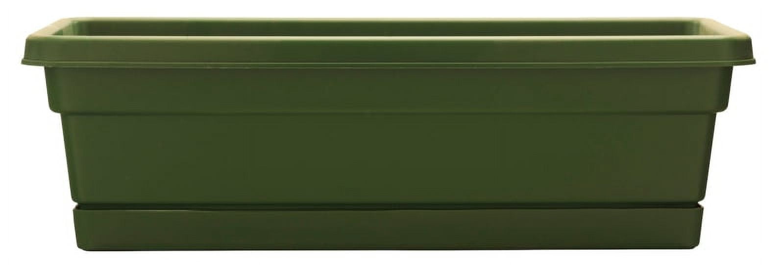 Southern Patio, Dynamic Design WB3012FE Rolled Rim Window Box Planter ...