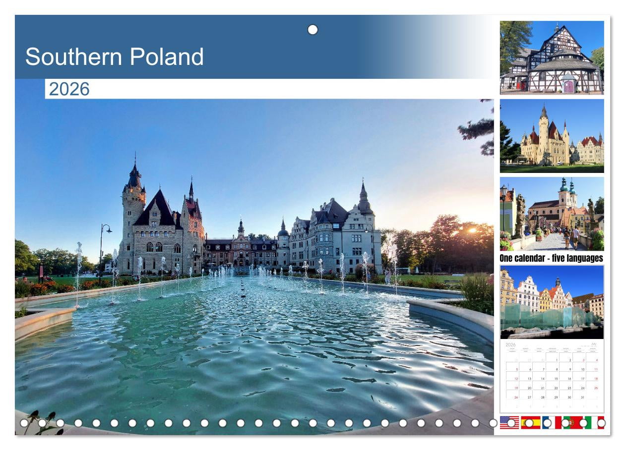 Southern Poland (Monthly Wall Calendar 2026 11.7 x 16.5 (open ...