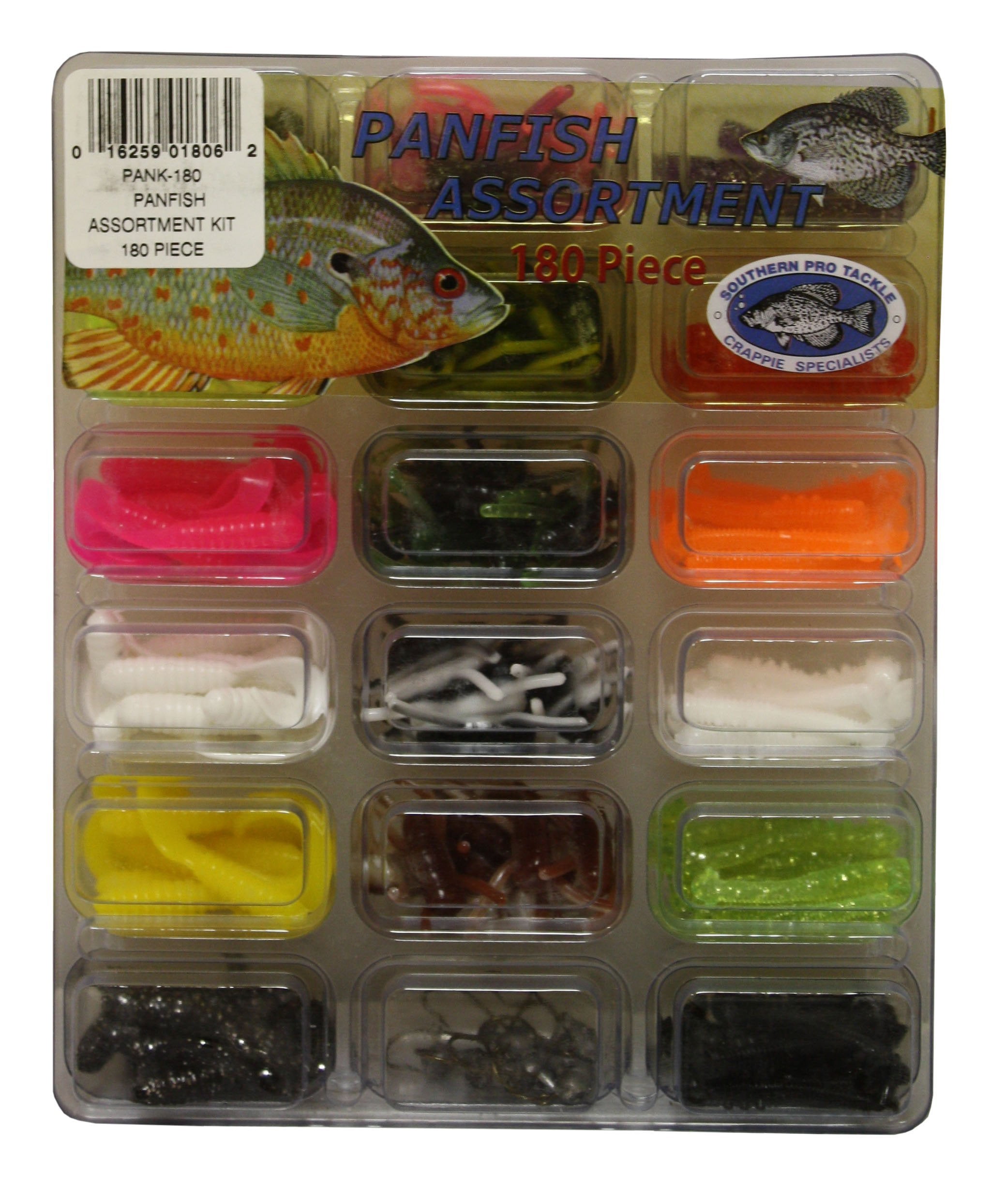 Southern Pro Panfish Kit 180-Piece, Multi Color - Walmart.com