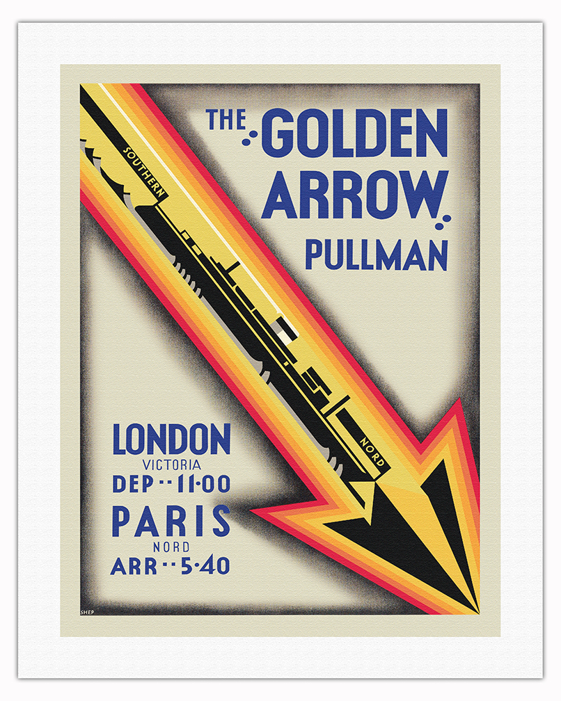 Southern Railways The Golden Arrow - Pullman Luxury Car Service ...