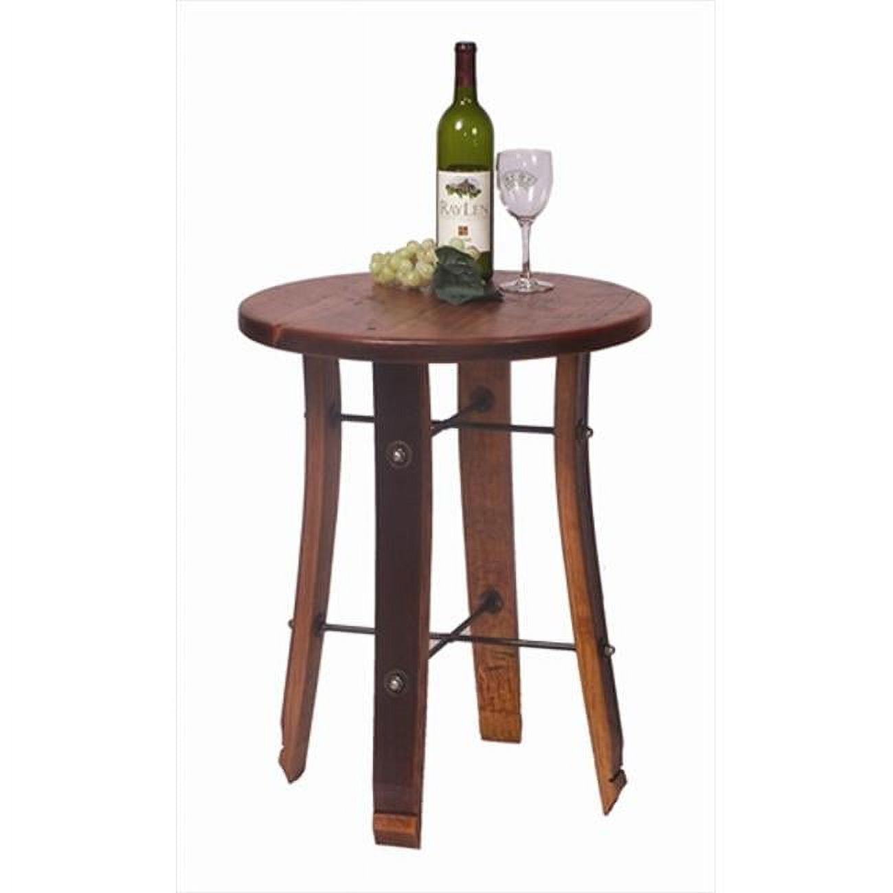 Southern Splinter Round Stave End Table - Walmart.com
