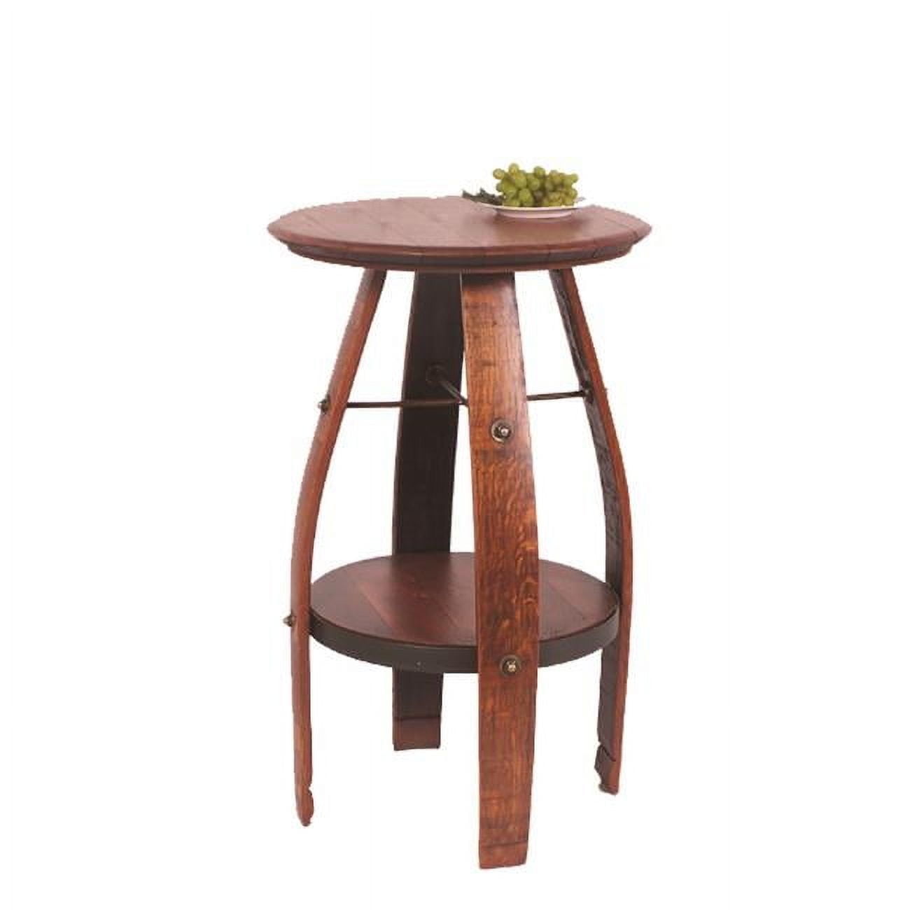 Southern Splinter Wine Barrel Bistro Table - Walmart.com