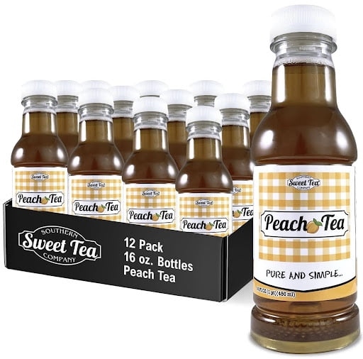 Southern Sweet Tea Company Peach Tea 16 Fl Oz - Walmart.com