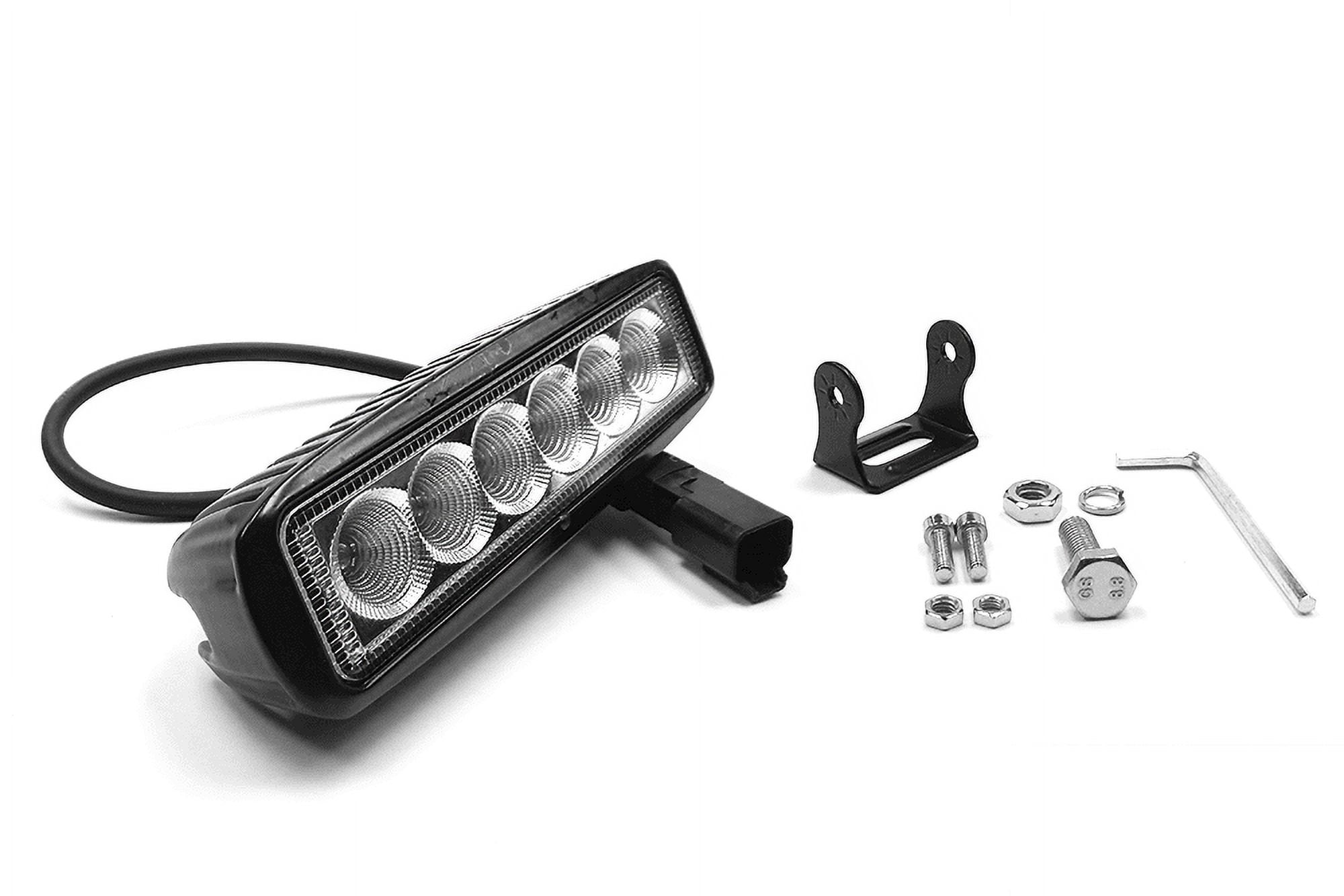 Southern Truck 72006 6In Led Light Bar 18W Flood 2,880 Lumen Each ...