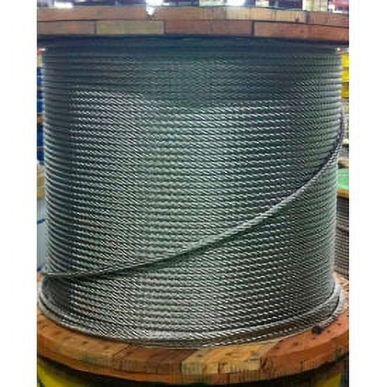 Southern Wire 250' 1/16" Diameter 7x7 Stainless Steel Cable, Type 316 ...