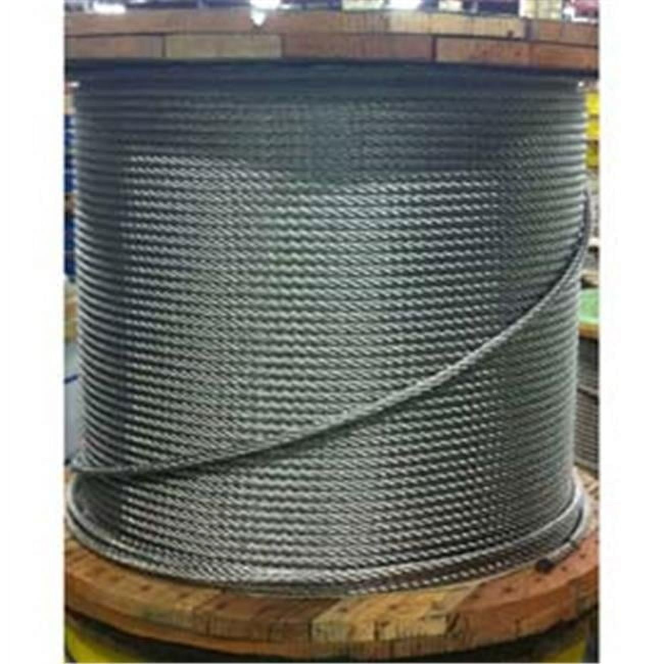 Southern Wire 250' 1/8"" Diameter 7x7 Type 304 Stainless Steel Cable ...