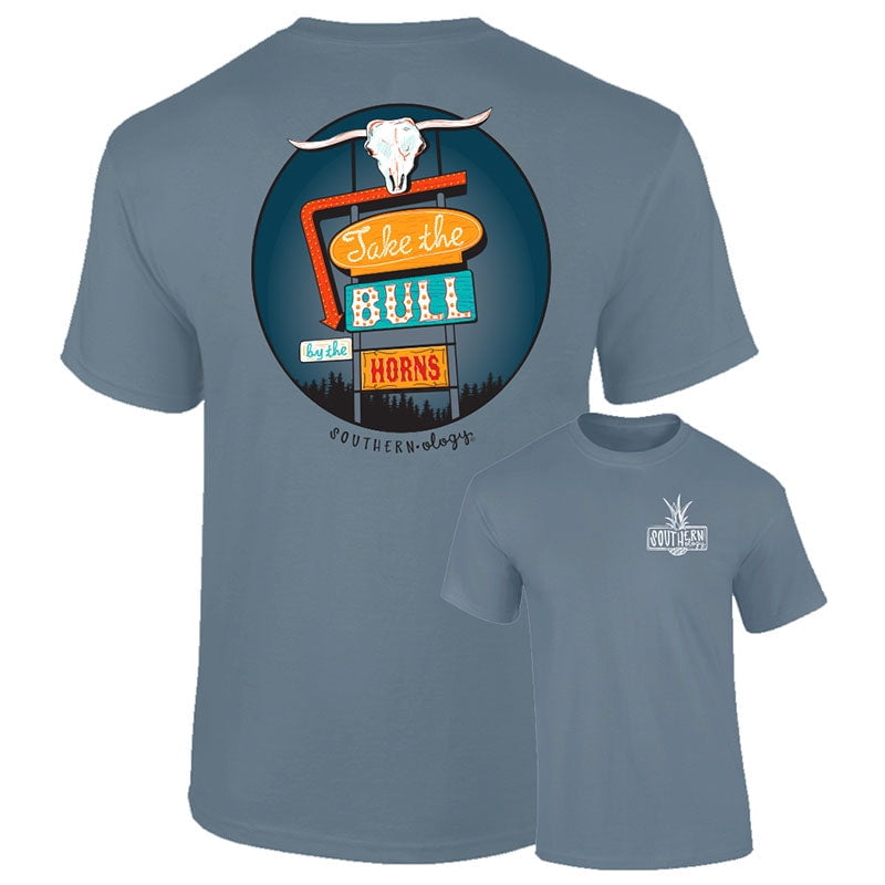 Southernology Bull by the Horns Signs T-Shirt - Walmart.com