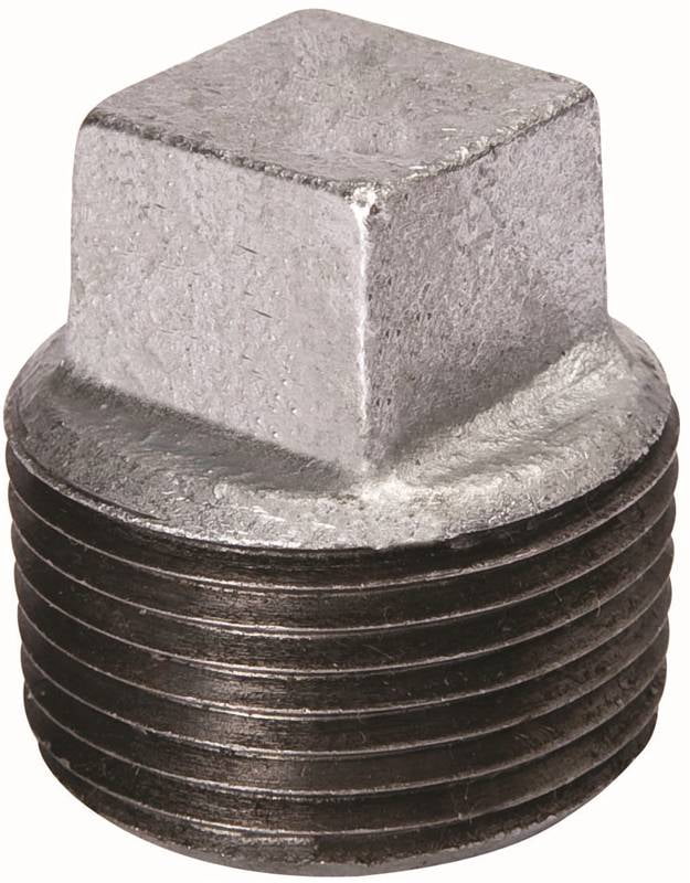 BK Products 3 in. MPT Galvanized Malleable Iron Plug - Walmart.com