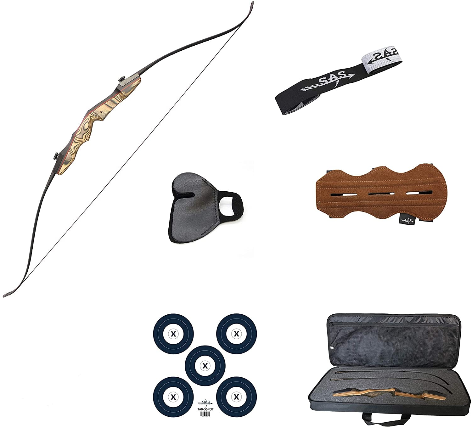 Southland Archery Supply Premier Take Down Recurve Bow Combo Package ...