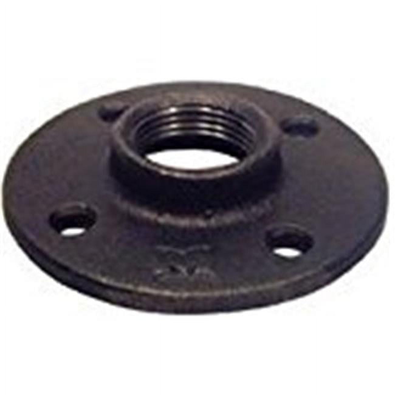 Southland Black Iron Floor Flange - Walmart.com
