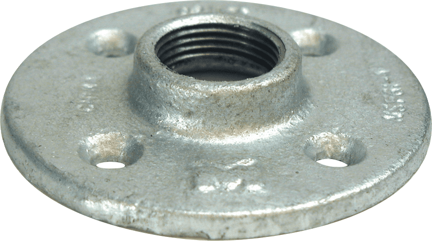 Southland Galvanized Floor Flange - Single Pack — Residential Use ...