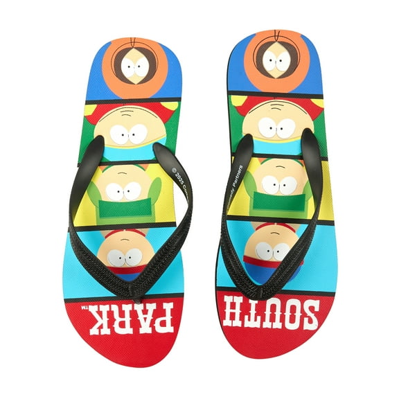 Athletic Works Men's Flip Flops, PVC Upper Strap, PE Outsole, Slip-On ...