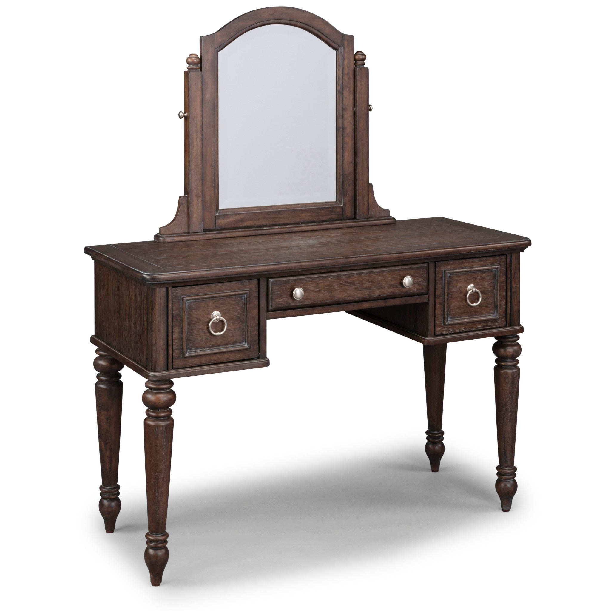 Southport Brown Vanity with Mirror - Walmart.com