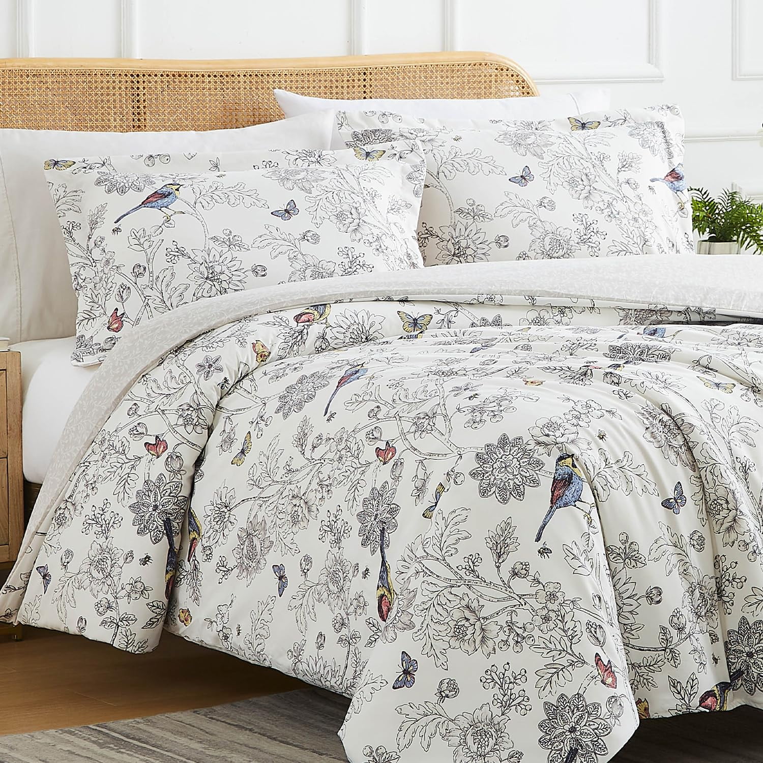 Southshore Fine Living, Inc. 3-Piece Cal King Comforter Set with 2 ...