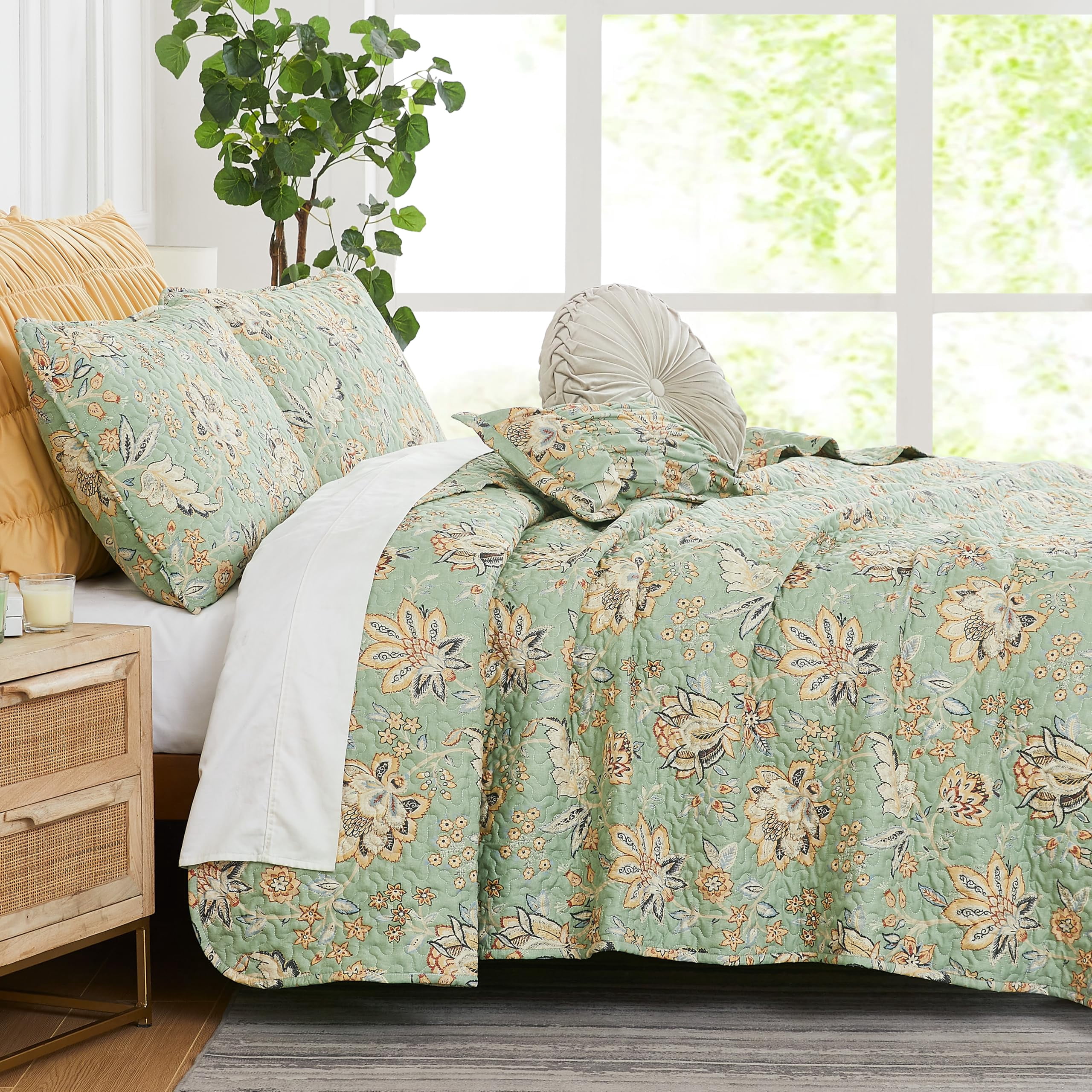 Southshore Fine Living, Inc. Full or Queen Quilt Bedding Set 7-Pieces ...