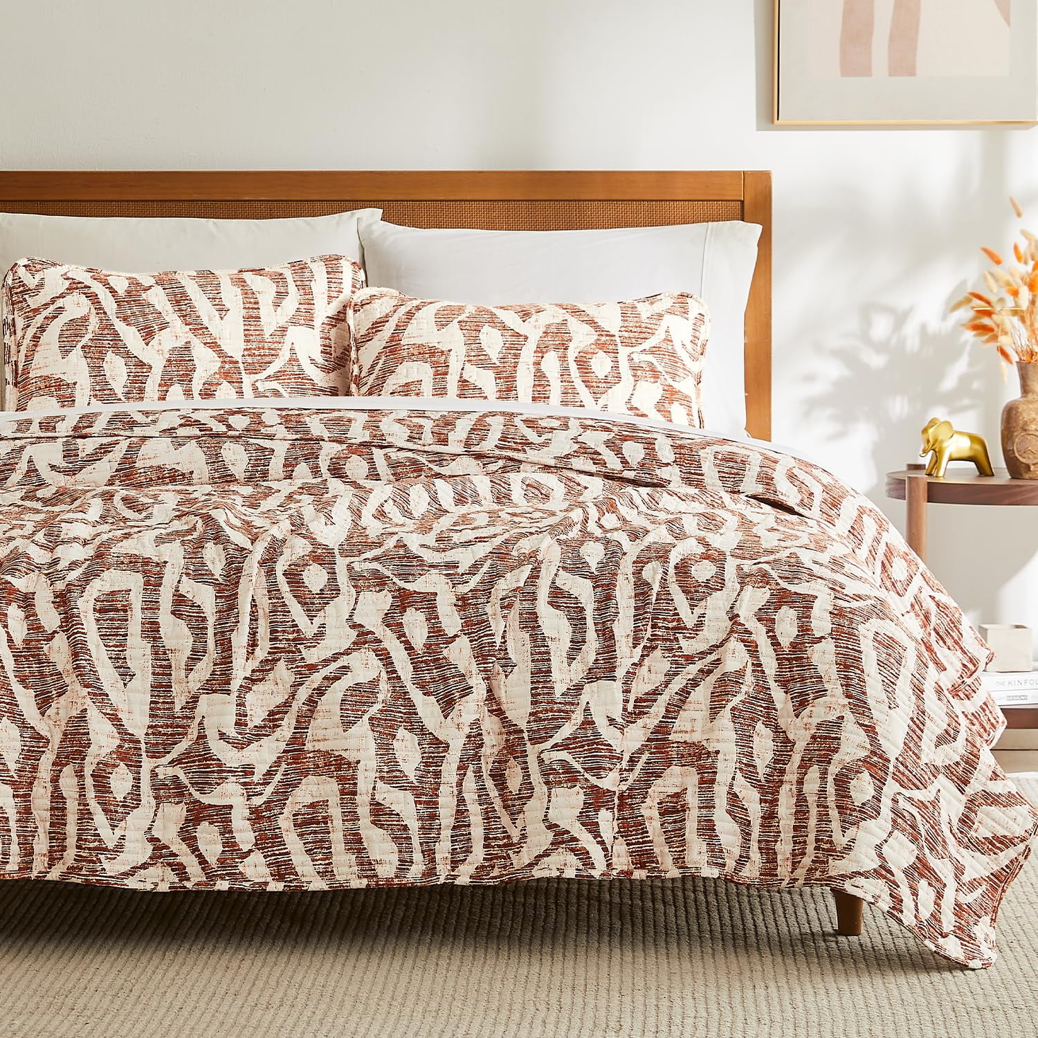 Southshore Fine Living, Inc. Khari Oversized King Quilt Bedding Set, 3 ...