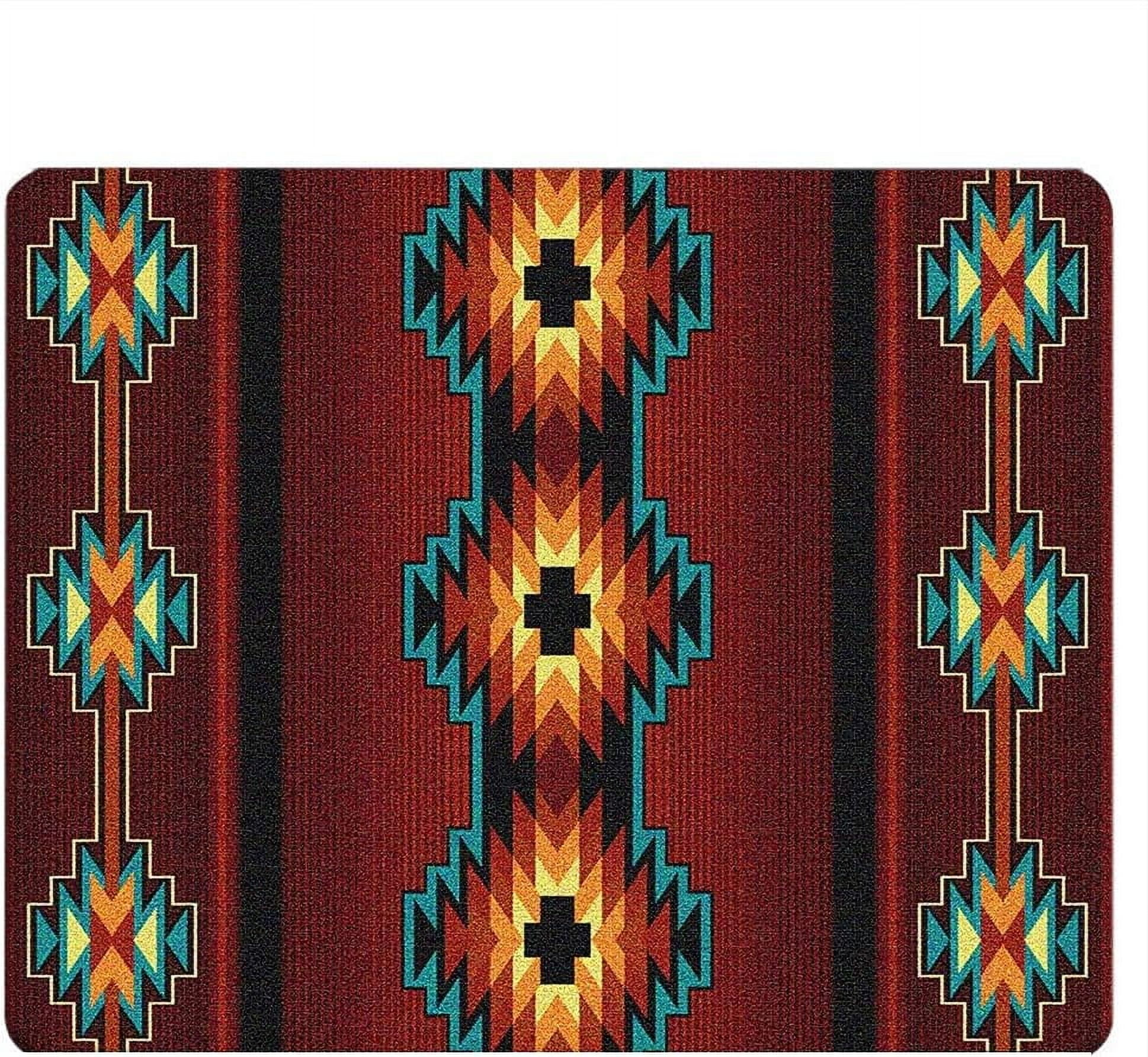 Southwest Chevron Gaming Mousepad Native American Pattern, NonSlip ...