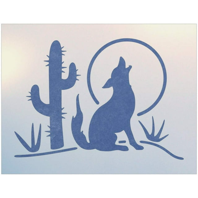 Southwest Coyote Stencil - Desert Designs DIY Signs Reusable Mylar ...