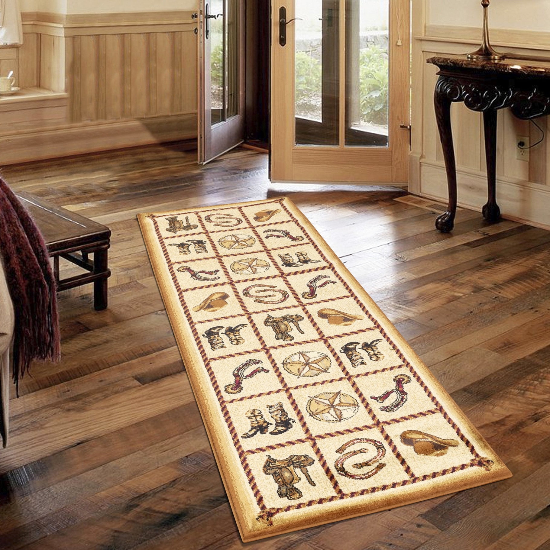 Southwest - Inspired Area Rug - Living Room, Frontier Spirit Immersion ...