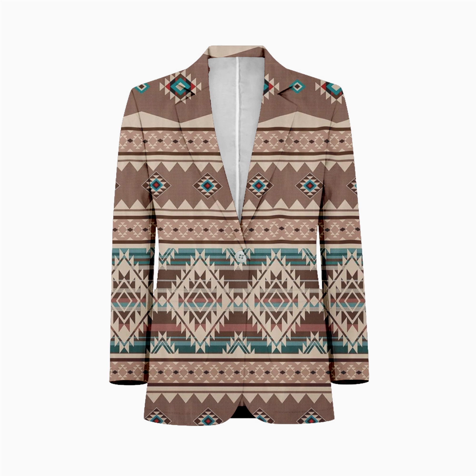 Southwest Native Aztec Mens Suits Shawl Collar Slim Fit Suit Mens Groom ...