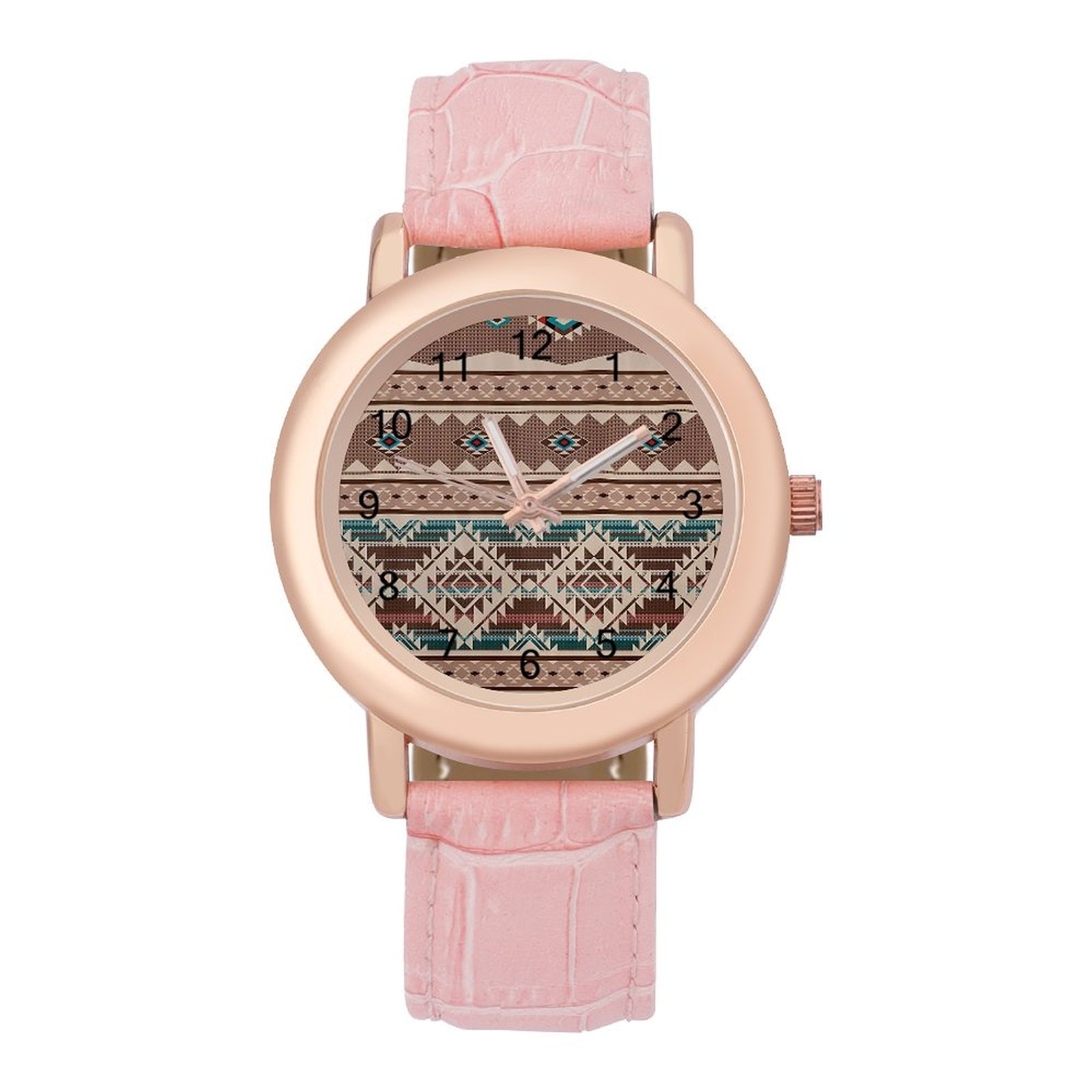 Southwest Native Aztec Women's Leather Strap Watch Elegant Leather ...