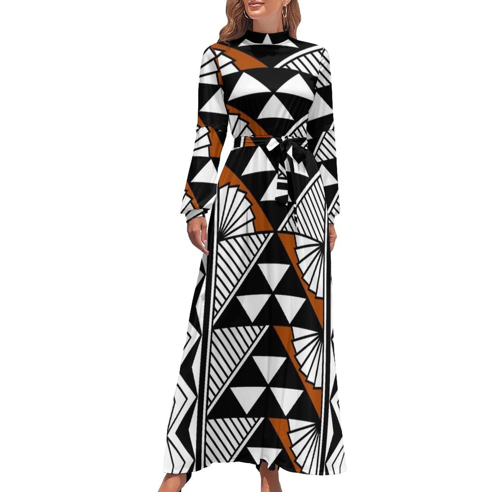 Southwest Native Rain and Sun Long Dress summer dress womens 2024 ...