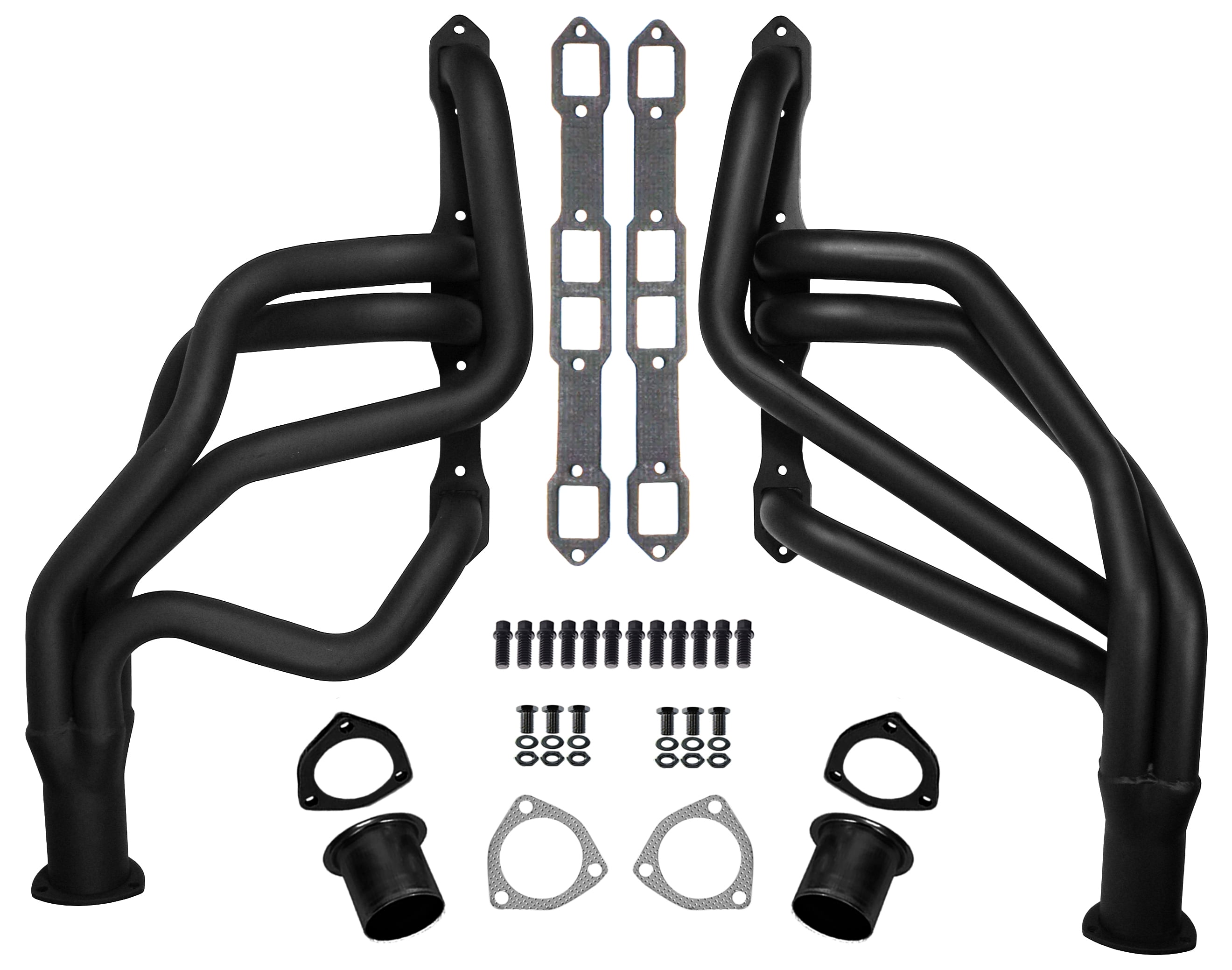 Southwest Speed Black Long Tube Headers For 66-74 Mopar 383-440 Big ...