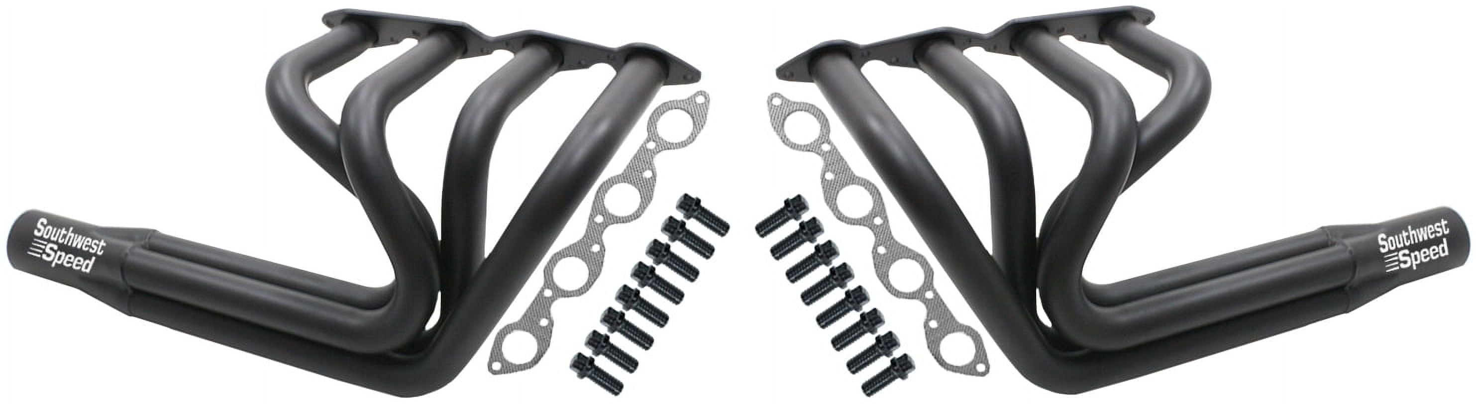Southwest Speed Black T-Bucket Fenderless Sprint Roadster Headers For ...